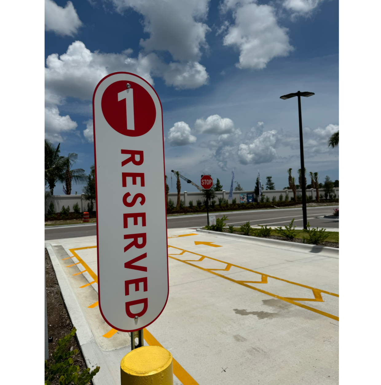 Reserved Drive-Thru Parking Signs – J+L Creative Co.
